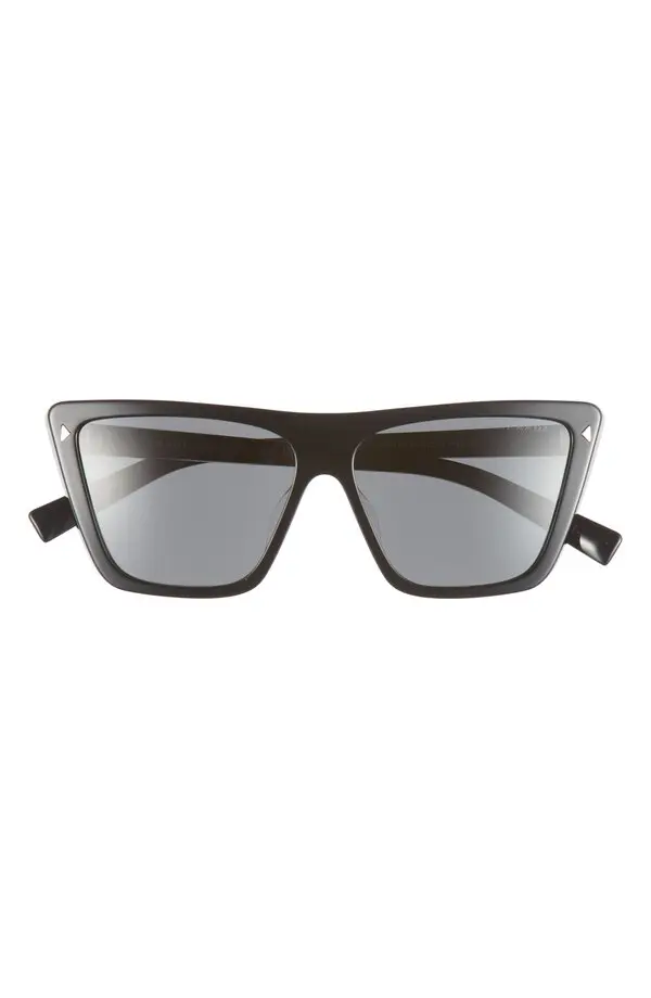 Prada 56mm Butterfly Sunglasses In Black - 47% Off  display picture 1