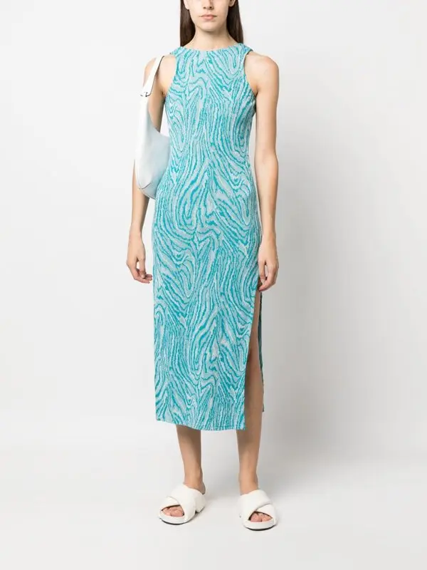 VITELLI Knitted Midi Dress