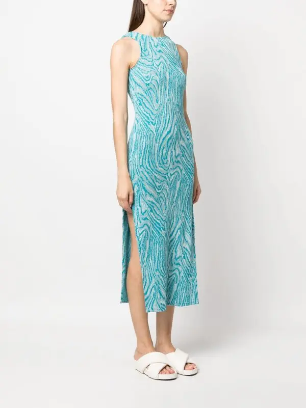VITELLI Knitted Midi Dress