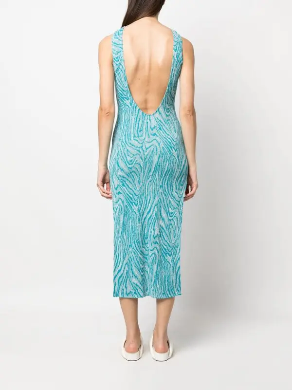 VITELLI Knitted Midi Dress