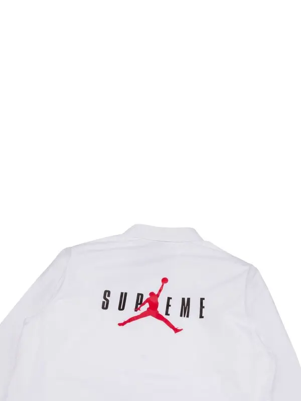 Supreme X Jordan Coaches Jacket - White