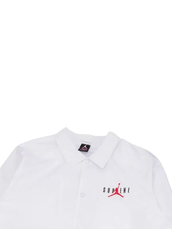 Supreme X Jordan Coaches Jacket - White