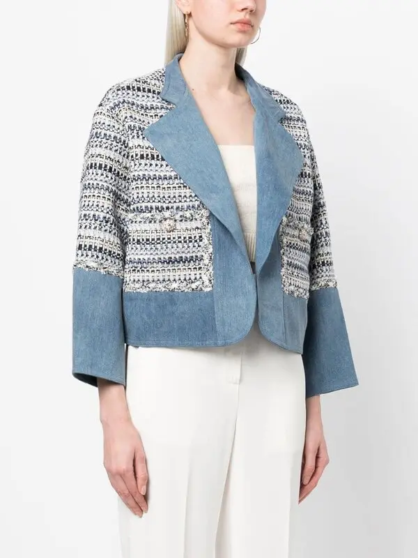 EDWARD ACHOUR PARIS Knitted Open Front Jacket