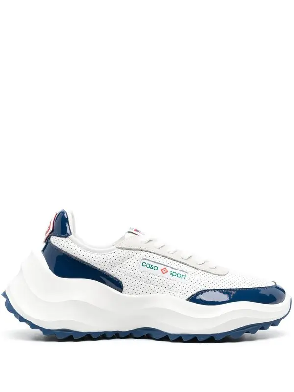 Casablanca Logo-patch Lace-up Sneakers