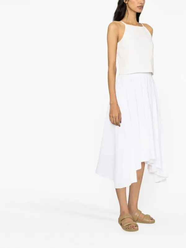 Michael Kors High-waisted Asymmetric Hem Skirt