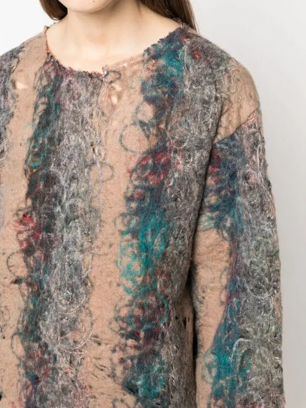 VITELLI Distressed-effect Doomboh® Jumper