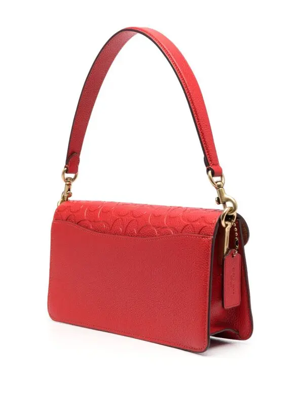 Coach Tabby Shoulder Bag Red Coach Handbag Leather COACH Tabby