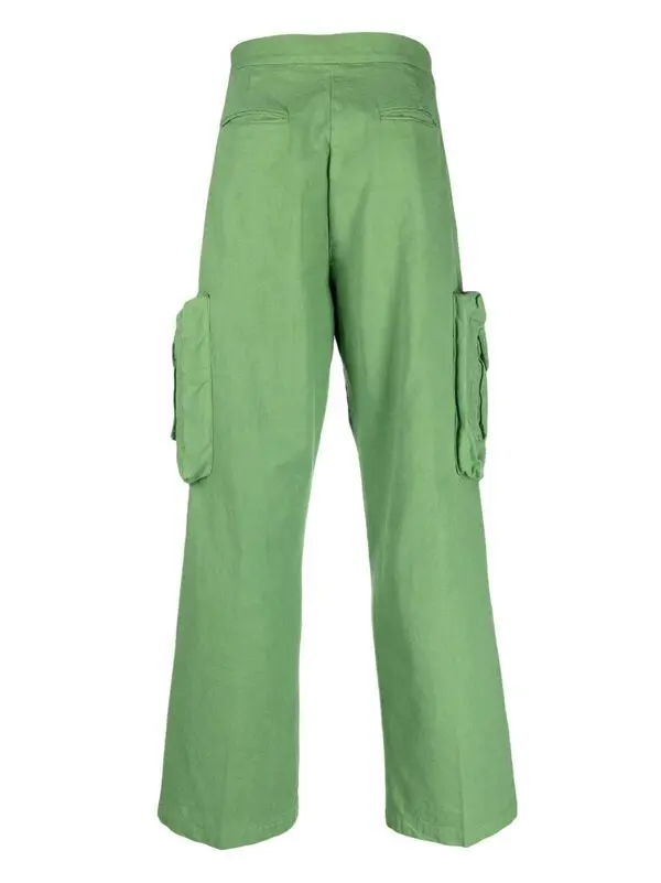 WINNIE N.Y.C Layered Cotton Cargo Trousers