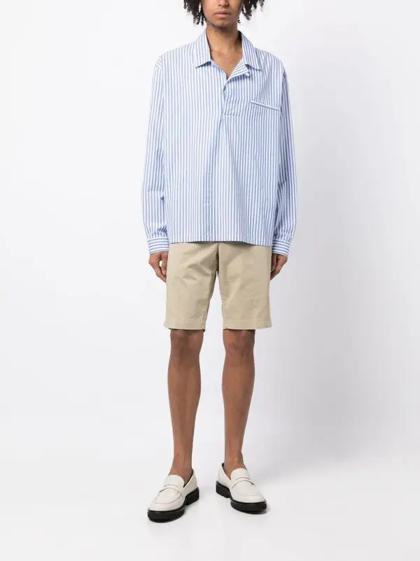 PT TORINO Pressed-crease Bermuda Shorts