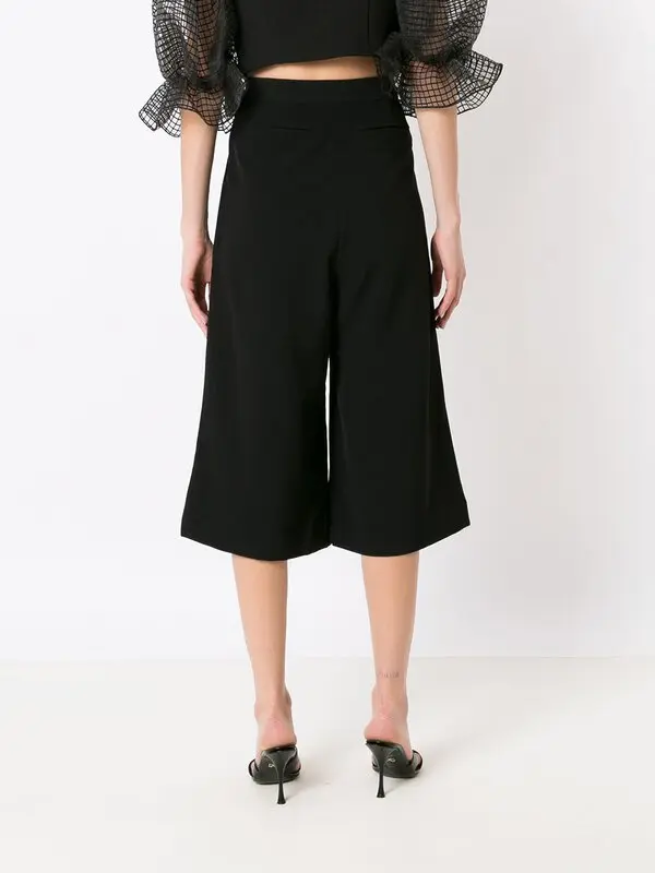 OLYMPIAH High-waisted Bermuda Shorts