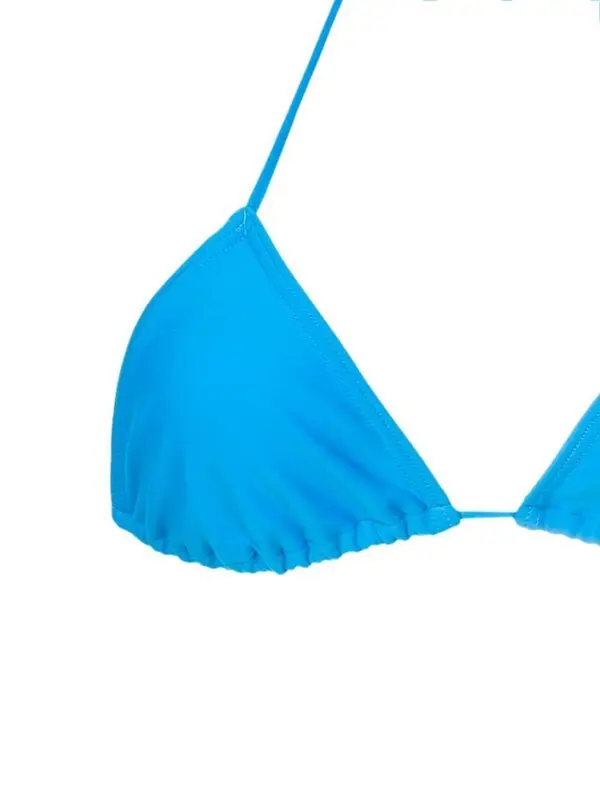 AMIR SLAMA Self-tie Bikini - Blue