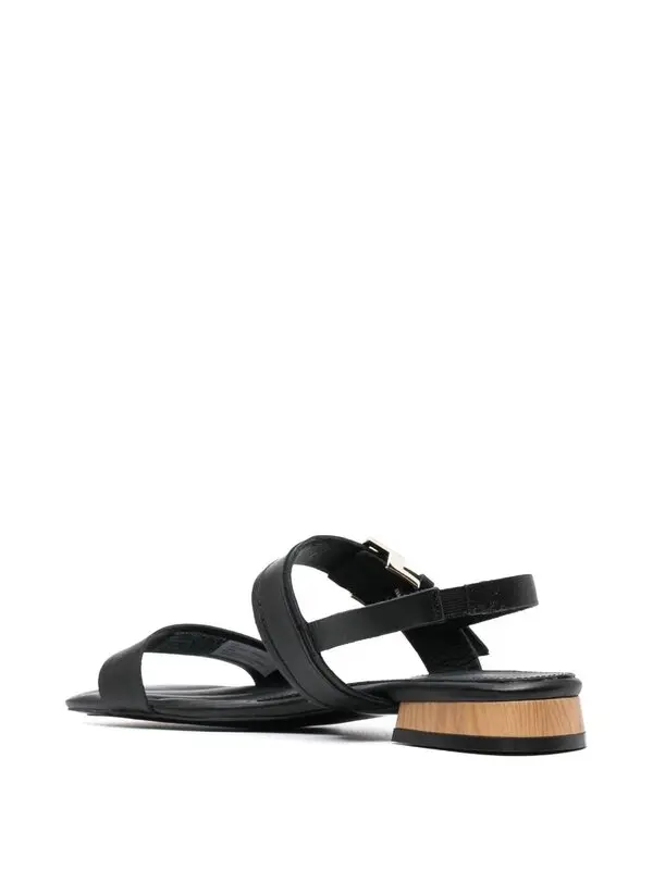 Tommy Hilfiger Logo-buckle Leather Sandals