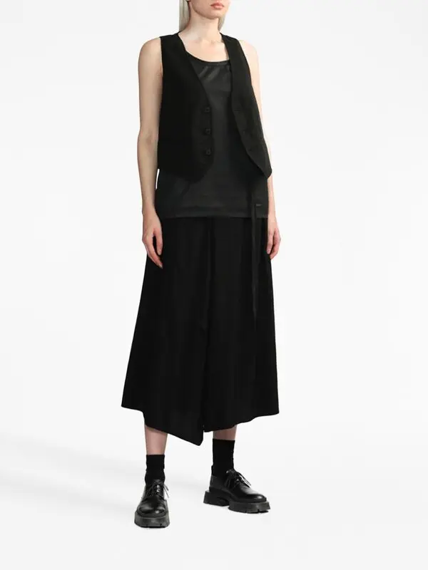 Y’s Asymmetric High-waisted Skirt