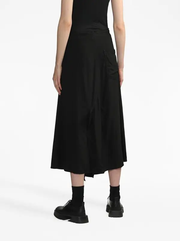 Y’s Asymmetric High-waisted Skirt