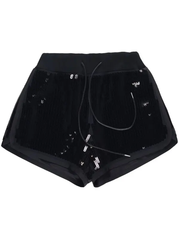 Sacai Sequin-embellished Shorts