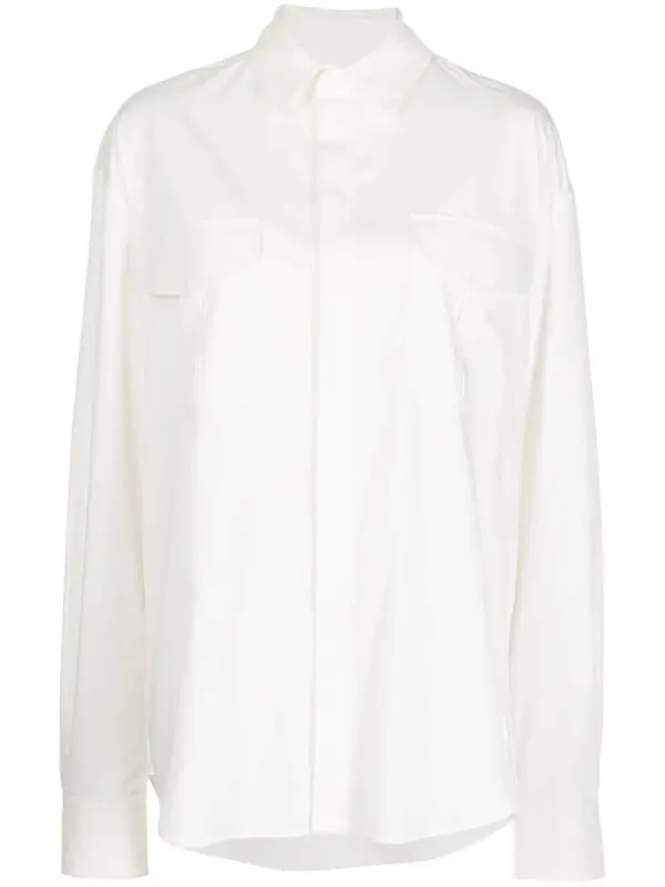ANOUKI Cotton Long-sleeve Shirt