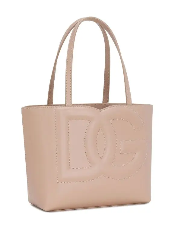 Dolce & Gabbana Small Embossed Logo Tote Bag
