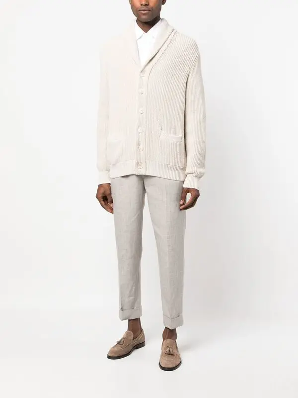 Brunello Cucinelli Check Straight-leg Trousers