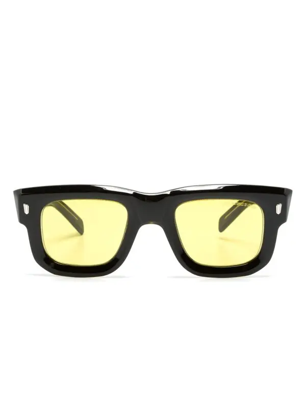 CUTLER & GROSS Rectangle-frame Sunglasses - Black