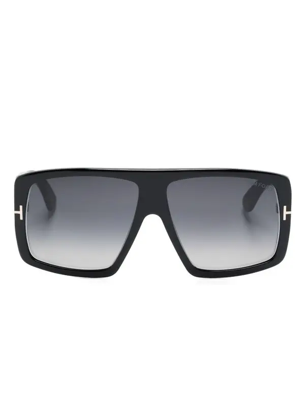 TOM FORD Oversize-frame Gradient-lenses Sunglasses