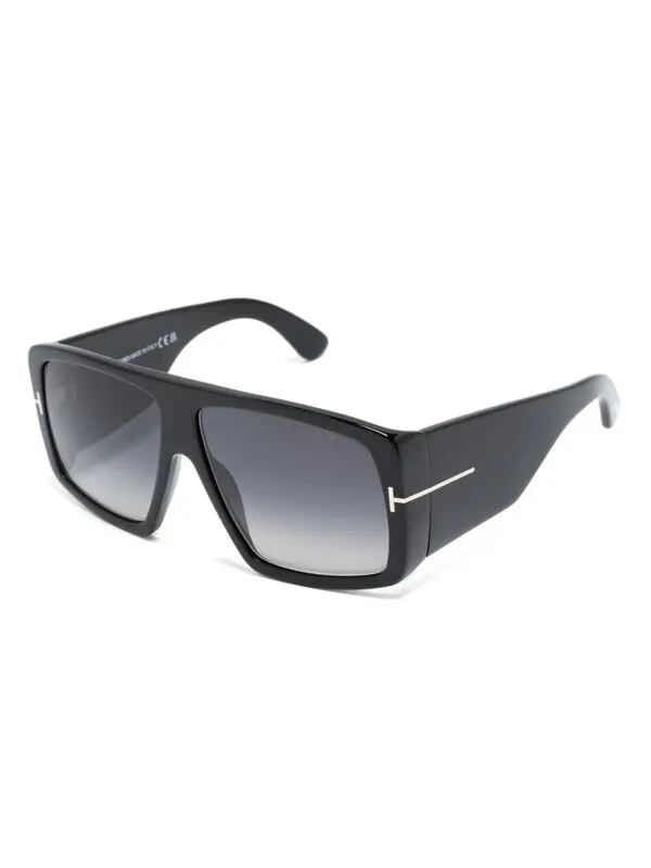 TOM FORD Oversize-frame Gradient-lenses Sunglasses
