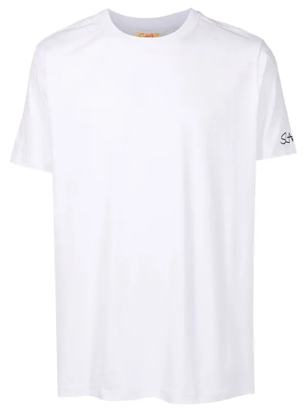 AMIR SLAMA Angel Demon-print T-shirt