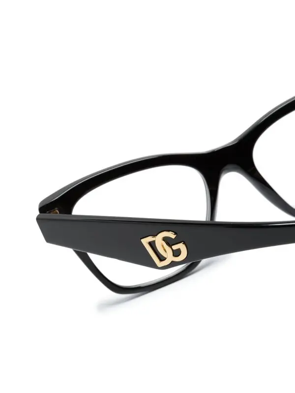 Dolce & Gabbana Square-frame Glasses - Black