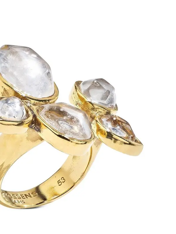 GOOSSENS Cachemire Rock Crystal Ring