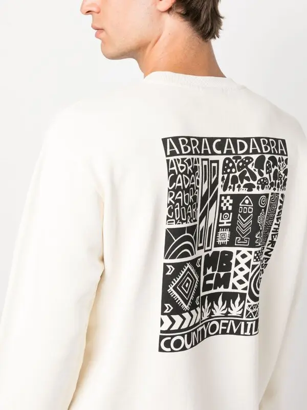 COUNTY OF MILAN Abracadabra Crew-neck Sweatshirt