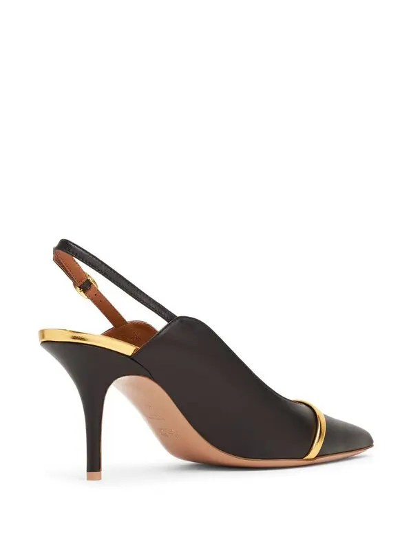 MALONE SOULIERS 85mm Sling-back Leather Pumps
