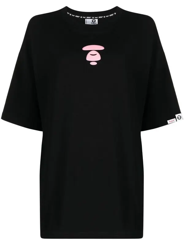 AAPE BY *A BATHING APE Logo-print Cotton T-shirt