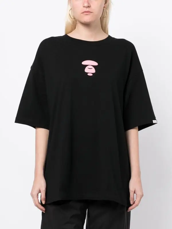 AAPE BY *A BATHING APE Logo-print Cotton T-shirt