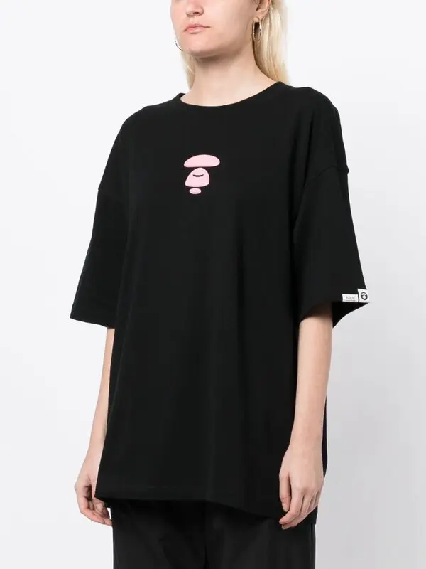 AAPE BY *A BATHING APE Logo-print Cotton T-shirt