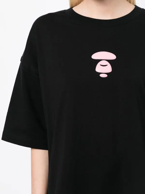 AAPE BY *A BATHING APE Logo-print Cotton T-shirt