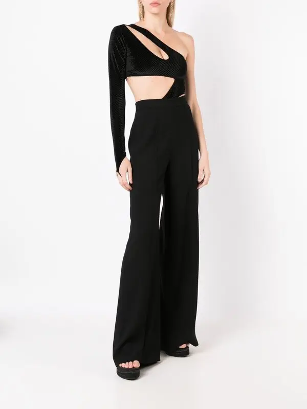 AMIR SLAMA Cut-out Velvet Body