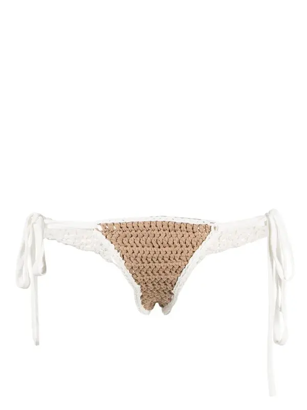 THE MANNEI Crochet-knit Bikini Bottom
