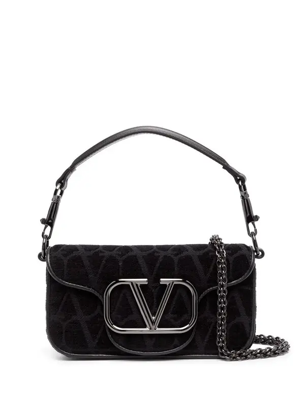 Valentino Garavani Locò Toile Iconographe Shoulder Bag
