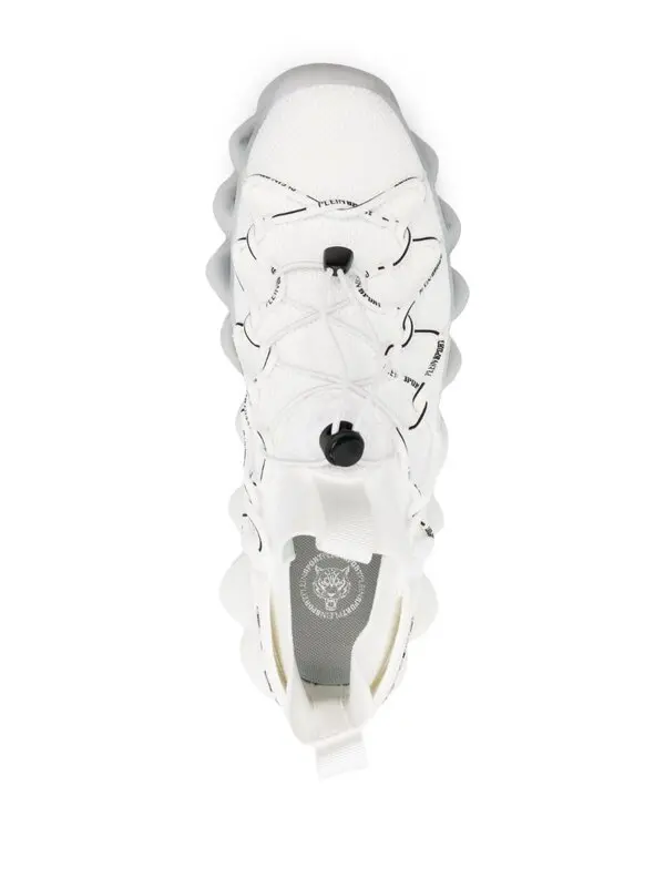 PLEIN SPORT The Bubble Gen.x.02 Tiger Sneakers - White