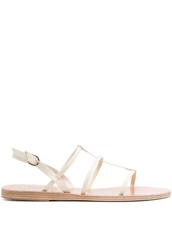 ANCIENT GREEK SANDALS Fay Flat Sandals - Neutrals