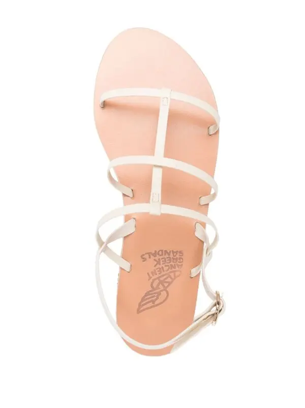 ANCIENT GREEK SANDALS Fay Flat Sandals - Neutrals