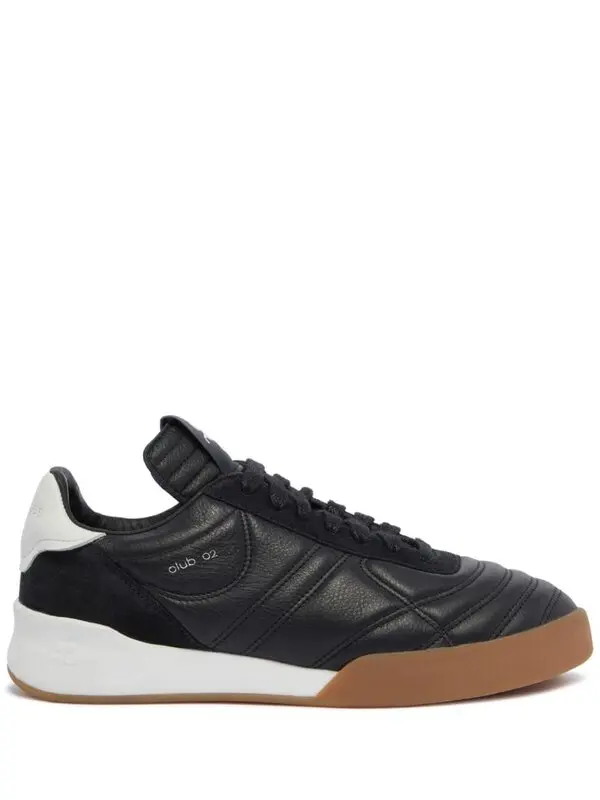 COURREGES Club 02 Leather Sneakers