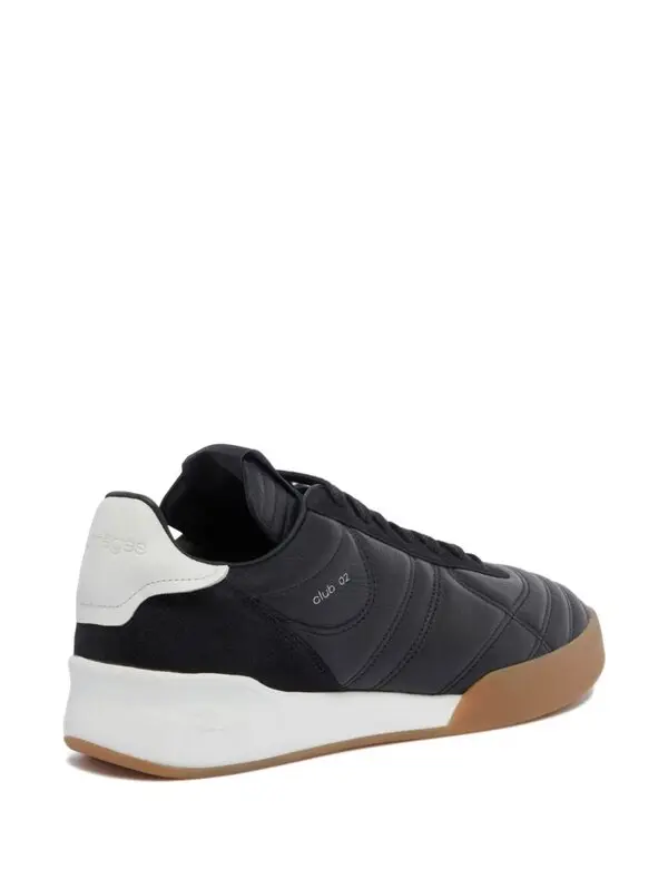 COURREGES Club 02 Leather Sneakers