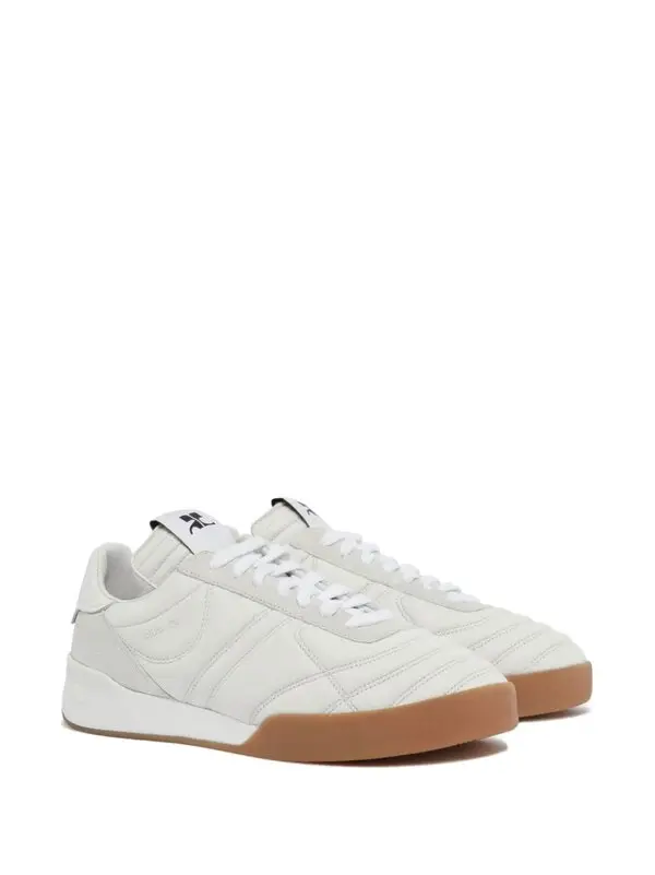 COURREGES Club 02 Leather Sneakers