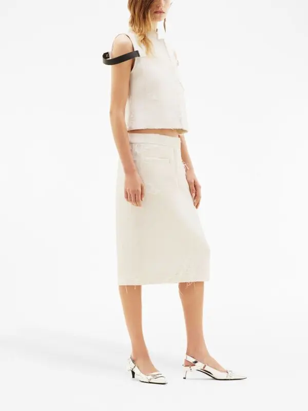 COURREGES Distressed Strap Jacket