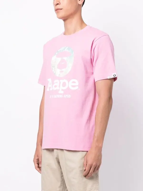 A BATHING APE ピンク Tシャツ M 207909966-1-pink
