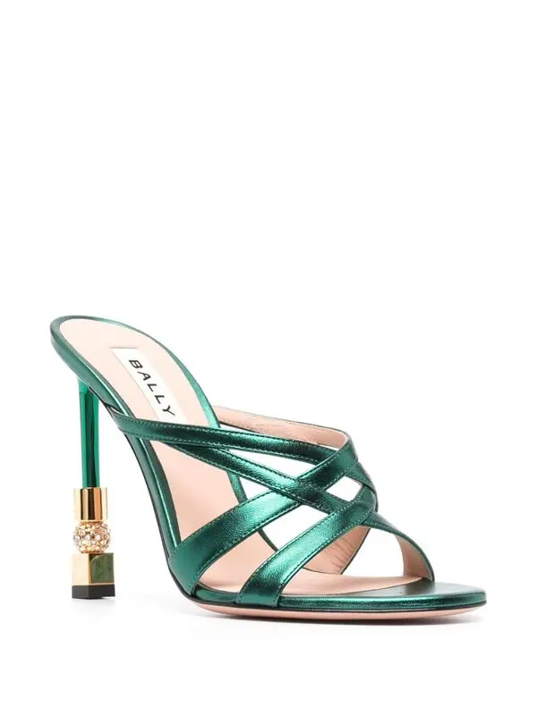 Bally Crystal-detail Heeled Sandals