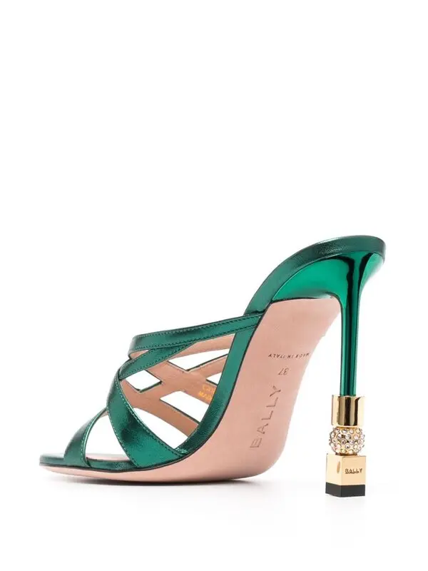 Bally Crystal-detail Heeled Sandals