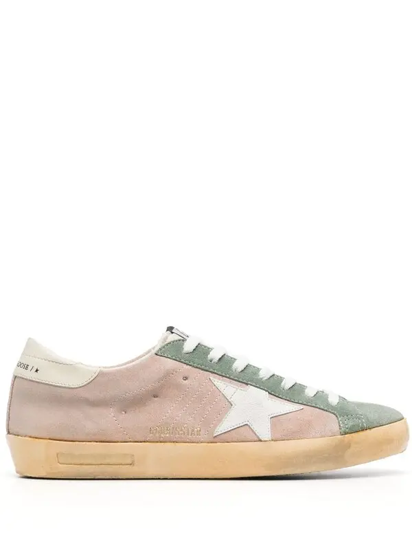 GOLDEN GOOSE Super-star Low-top Sneakers - Pink