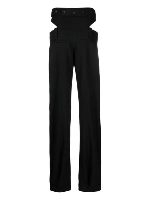 SSHEENA High-waisted Wool Trousers