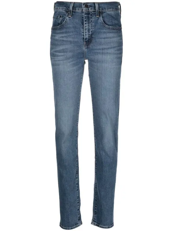 LEVI'S 724 High-rise Slim-fit Jeans - Blue